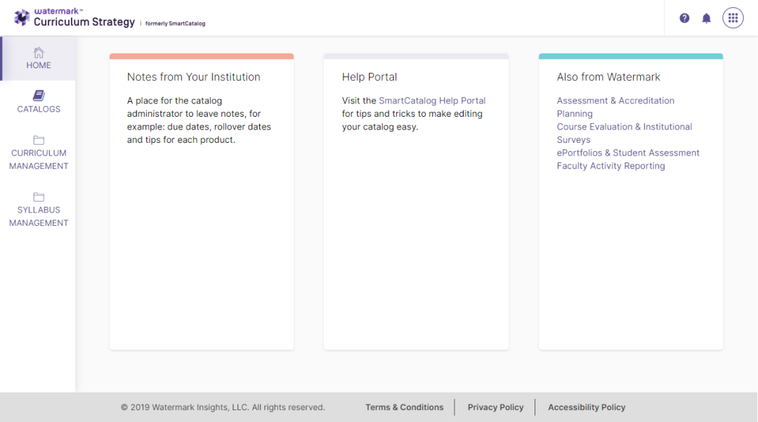 Catalog and Curriculum Management Software for Higher Ed